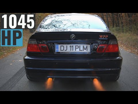 BMW E46 M3 TURBO - 1045HP Burnout