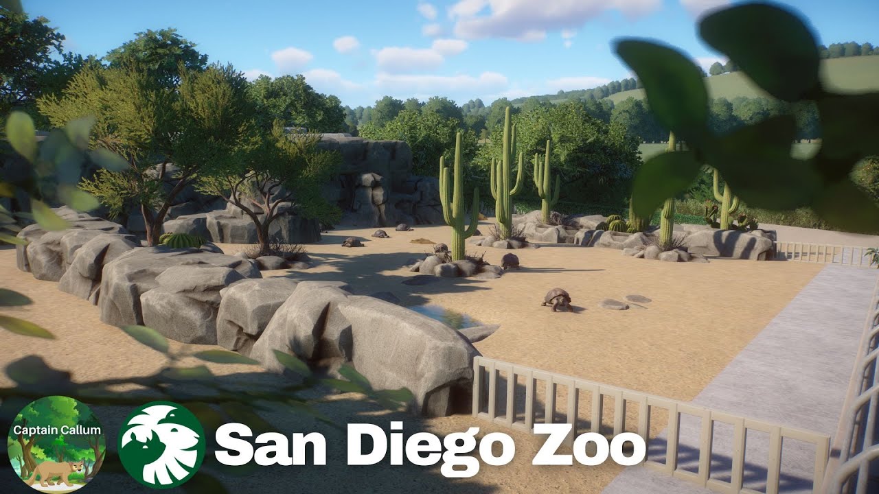 Giant Tortoises at Reptile Walk | Discovery Outpost | San Diego Zoo in ...