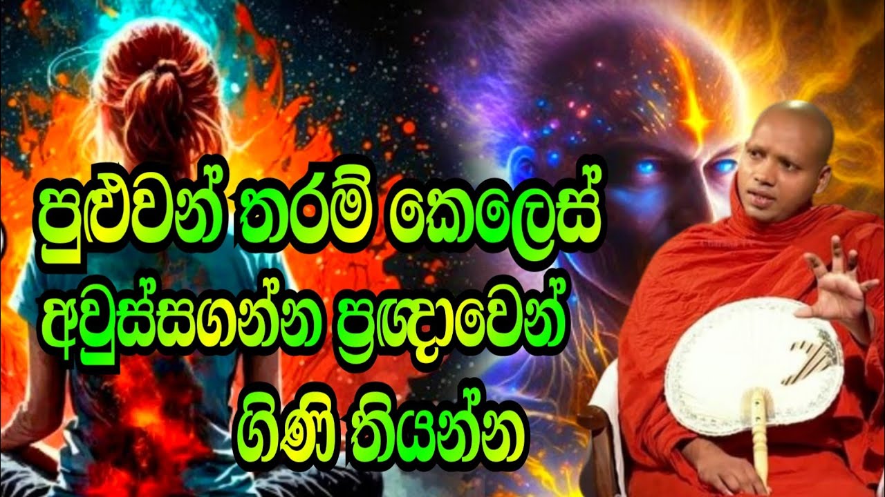 පුළුවන් තරම් කෙලෙස් අවුස්ස ගන්න.හසලක සීලවිමල හිමි.hasalaka seelawimala ...