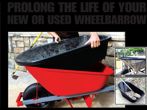 The WHEELBARROW LINER has arrived! This is WAY overdue - YouTube