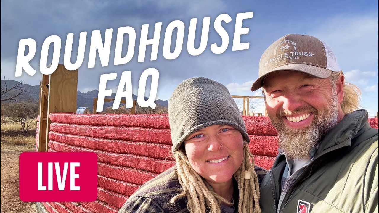 What's NEXT for Our Hyperadobe Home? LIVE Q&A - YouTube