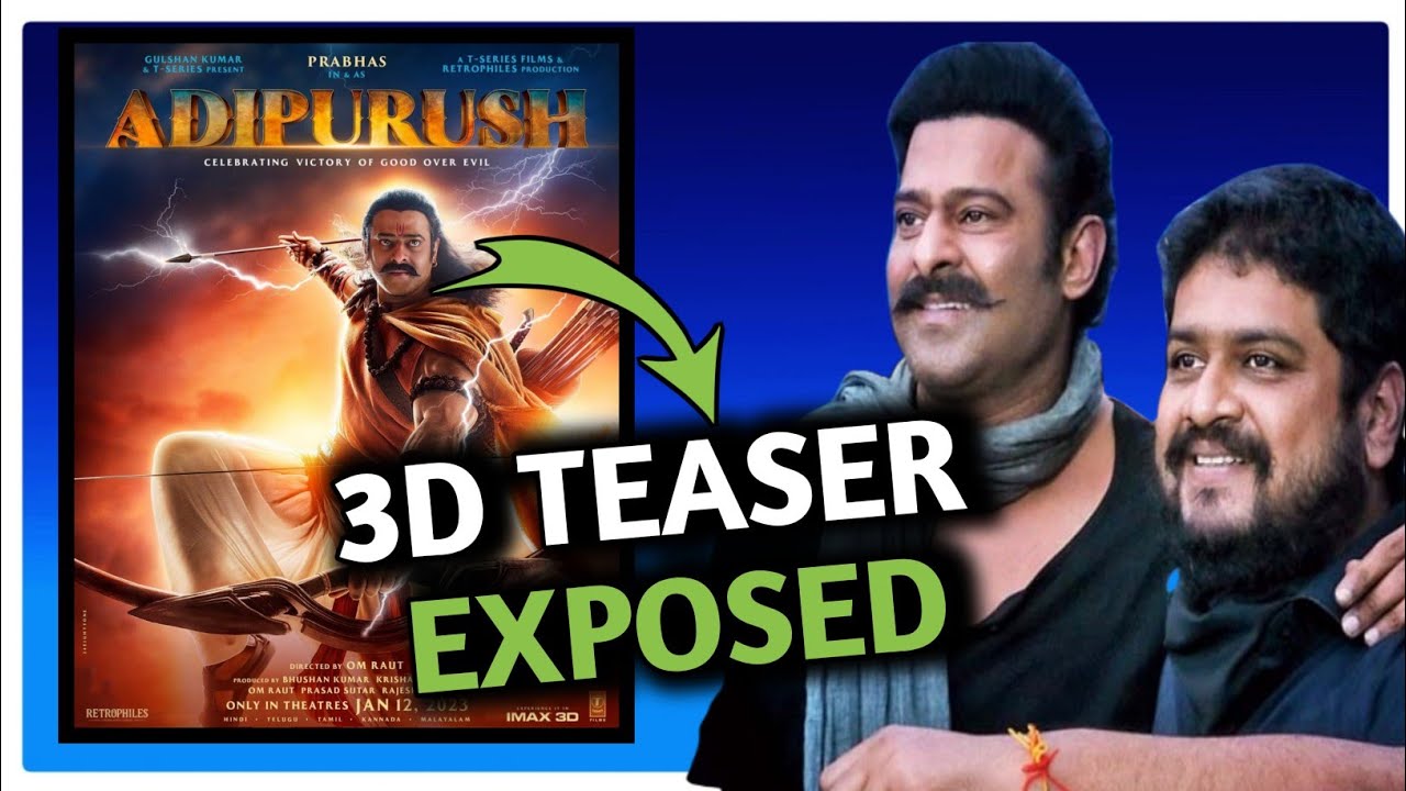An Angry 🤬 Reply To Adipurush Makers On Its 3D Teaser | Adipurush ...