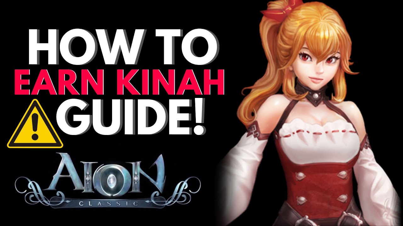 Aion Classic HOW TO EARN KINAH? Beginners Guide! (NEW PC MMORPG 2021 ...