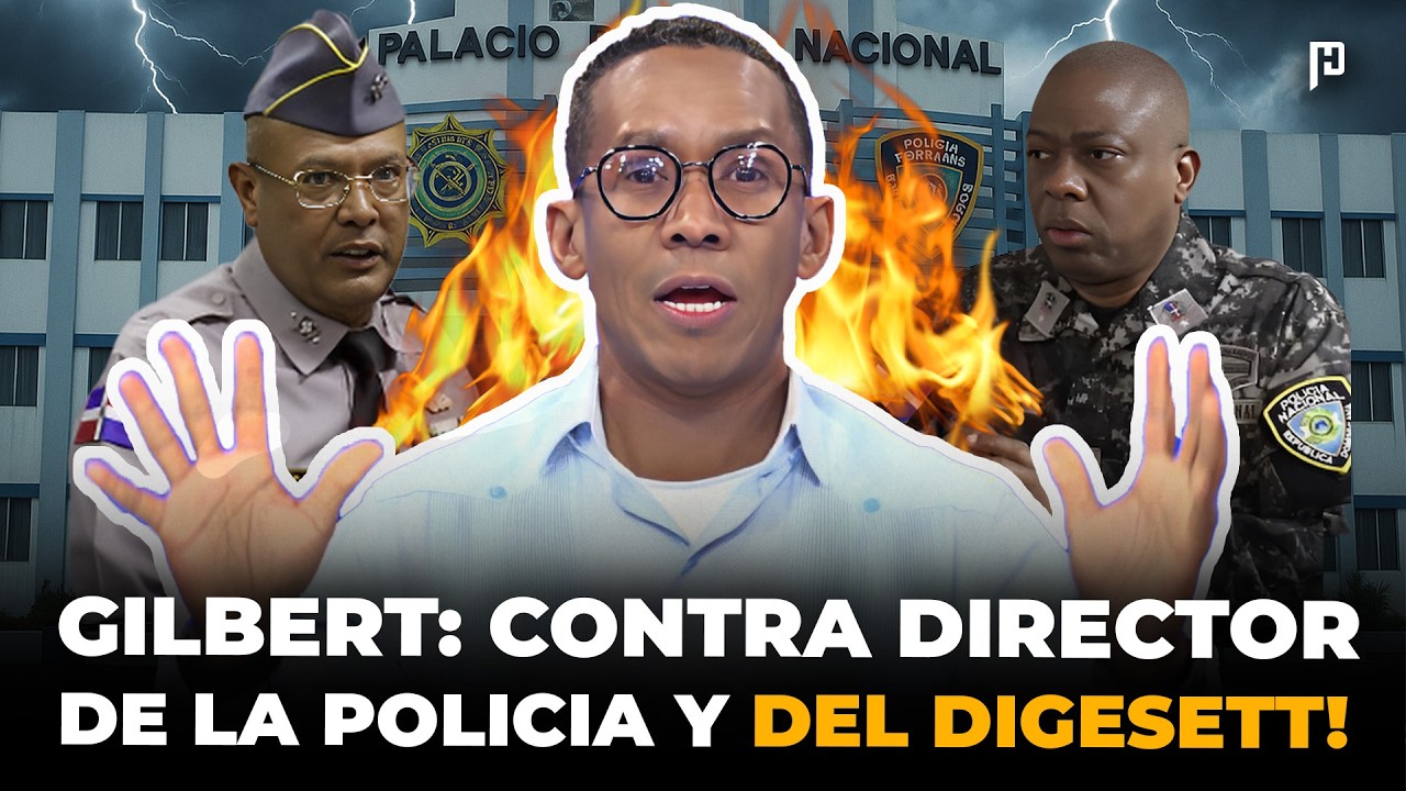 GILBERT GUZMÁN SE COME AL DIRECTOR DE LA POLICÍA Y AL DE DIGESETT, Y ...