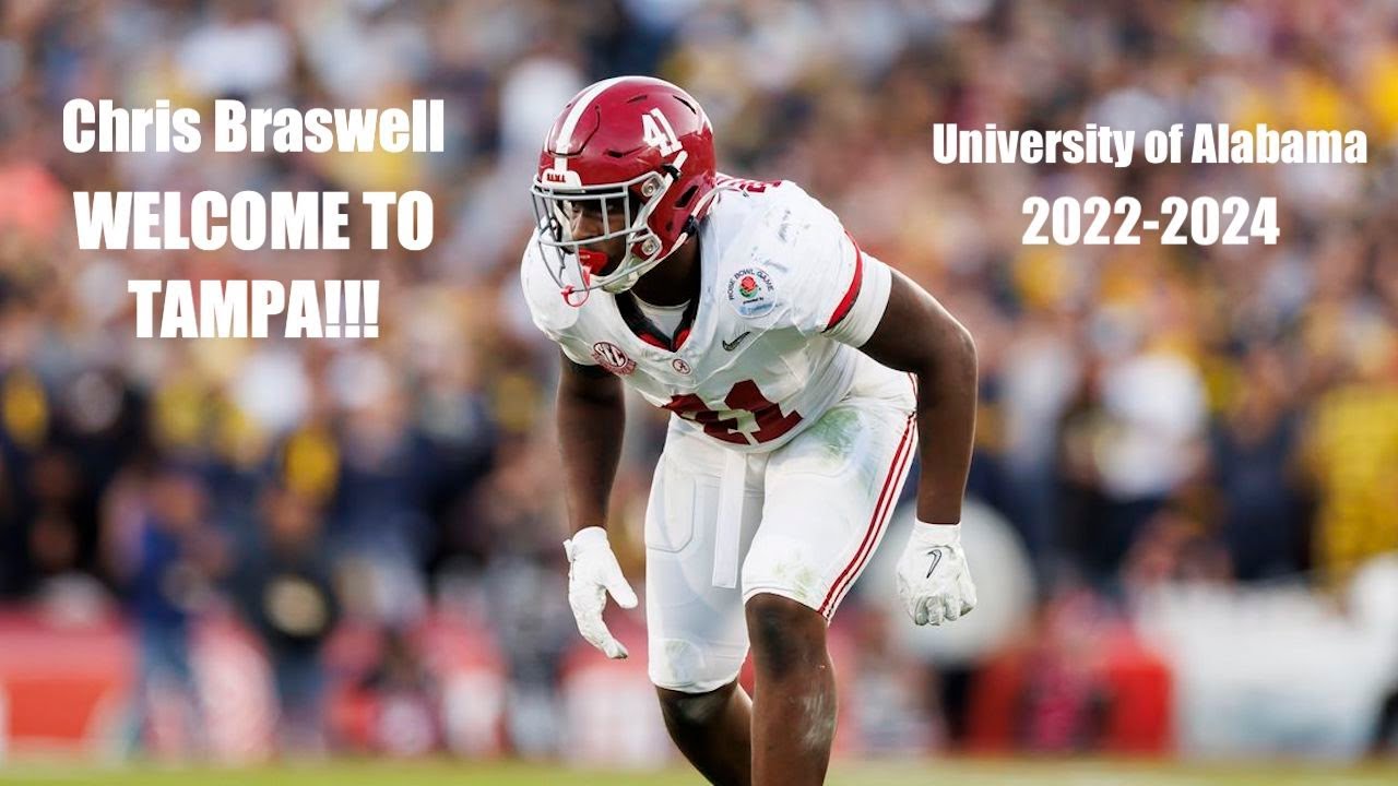 Chris Braswell | Alabama Highlights | 2024 Draft Class | Tampa Bay ...