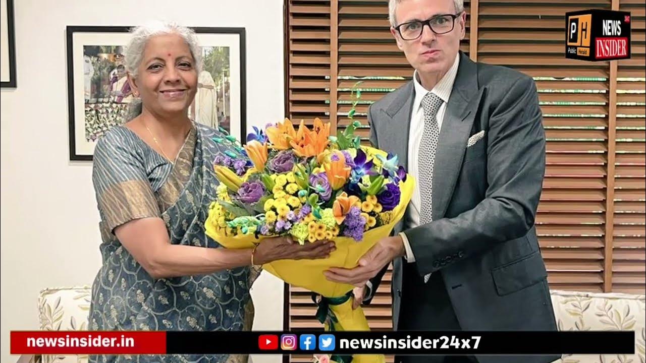 ₹6,000 Crore Request: Omar Abdullah Seeks Financial Help from Union Minister - YouTube