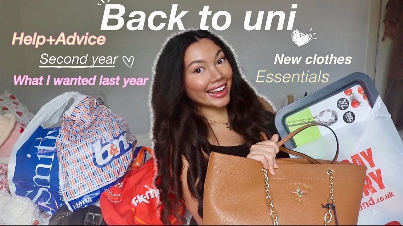 Second year uni haul 2024 | room decor + essentials + clothes - YouTube