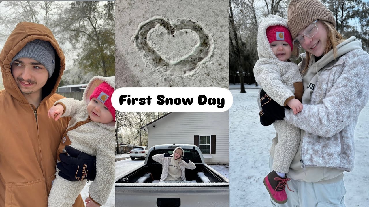 First Snow Day! - YouTube