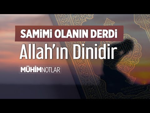 Samimi Olanın Derdi Allah’ın Dinidir | Halis Bayancuk Hoca