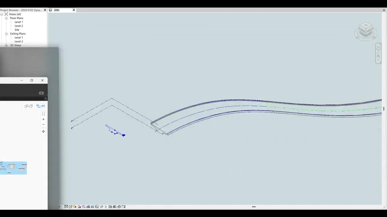 H Bridge by Linked CAD alignment & Corridor profile by Dynamo - YouTube