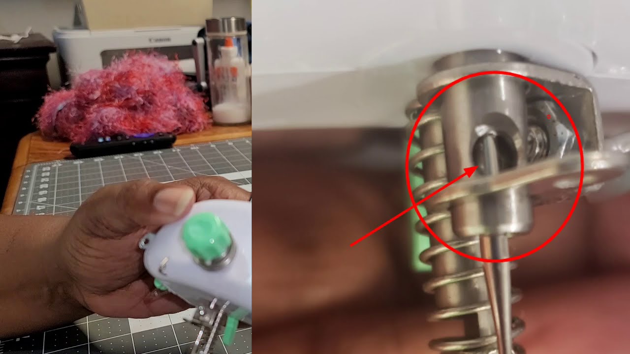 P3 REPLACING THE NEEDLE- 🧵🪡Singer Quick Stitch + - YouTube