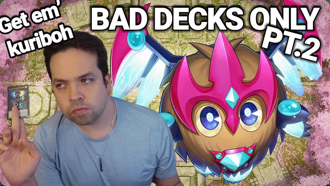 THESE DECKS ARE SO BAD IT'S AWESOME | BAD DECKS ONLY PART 2 - YouTube