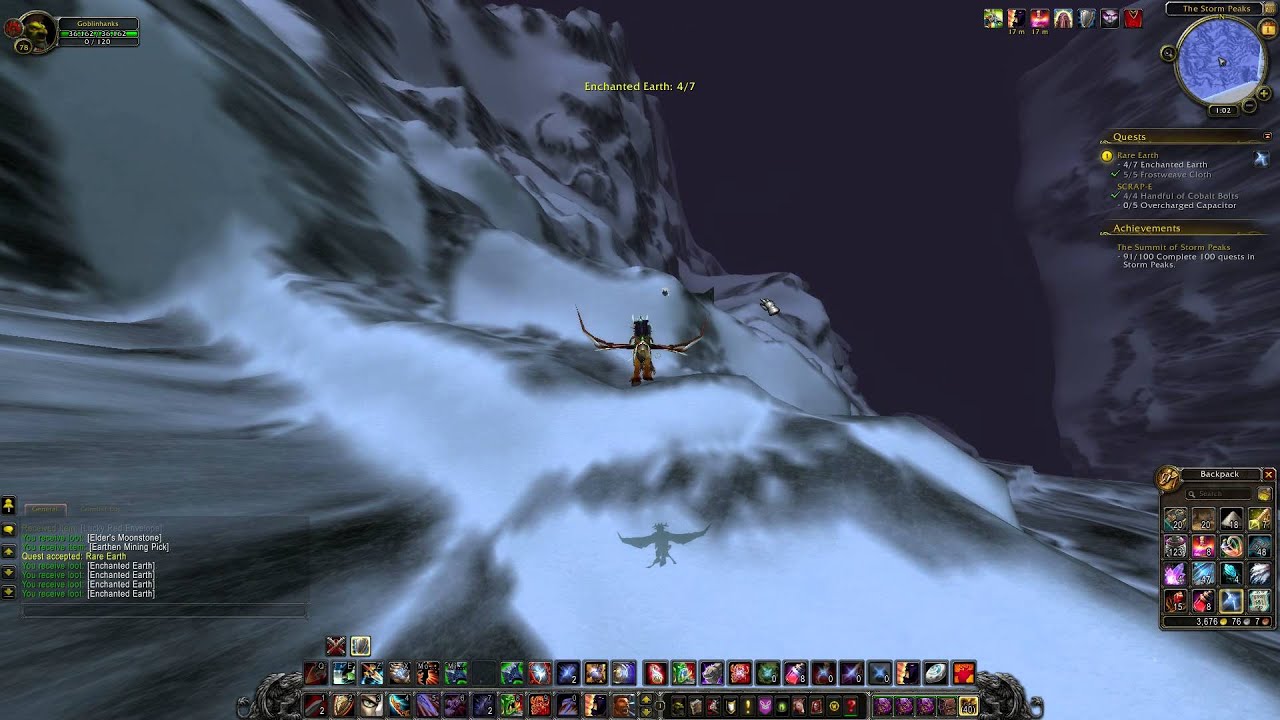 WotLK - The Storm Peaks - Rare Earth - YouTube