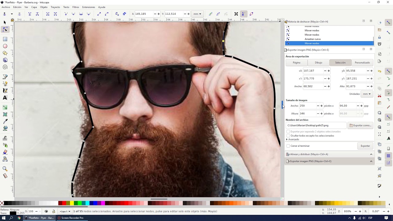 Recorte de imágenes y fondo transparente en Inkscape - Tutorial Parte 03 - YouTube