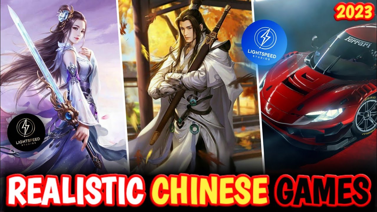 Top 5 biggest Realistic Chinese mobile Games for 1GB RAM - YouTube