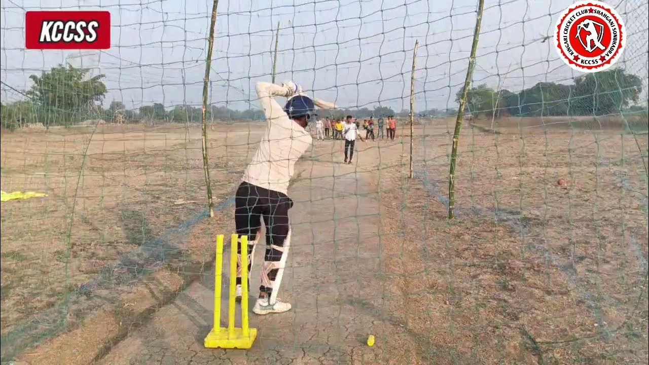 Sachin jaiswal batting practice | kingari cricket club | kccss teem net practice - YouTube