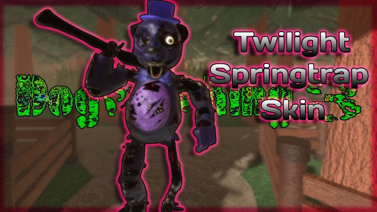NEW TWILIGHT ANCIENT SPRINGTRAP SKIN | Pillar Chase 2 - YouTube