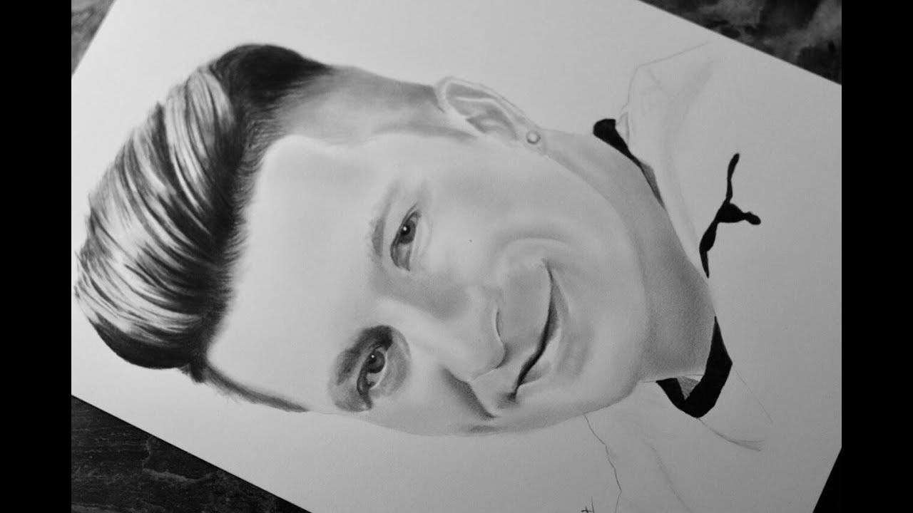 Drawing of Marco Reus - YouTube