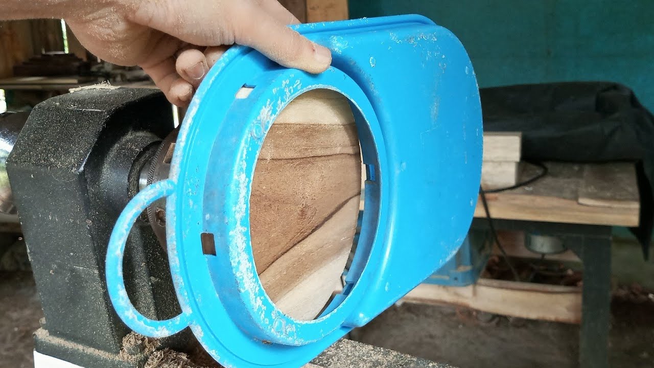 Reparasi talenan plastik menjadi talenan kayu - YouTube