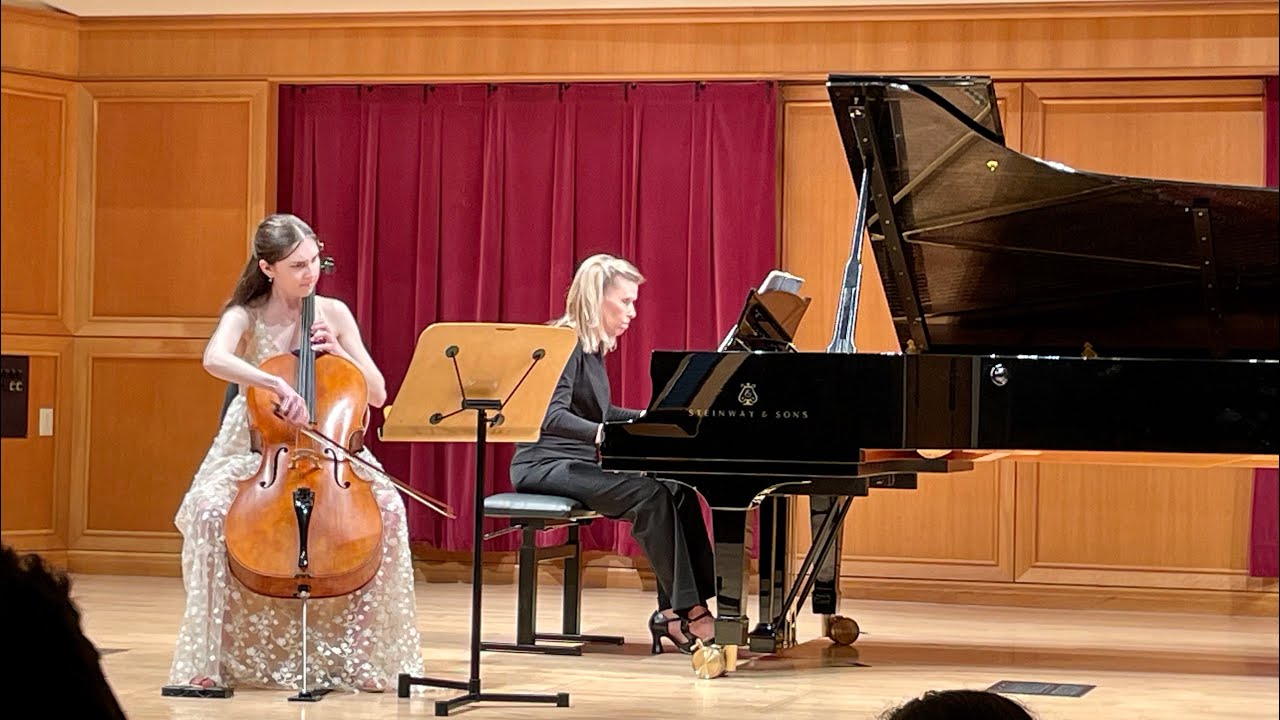Beethoven Cello Sonata No. 3 in A major, Op. 69 - Jayme Eck & Beth ...