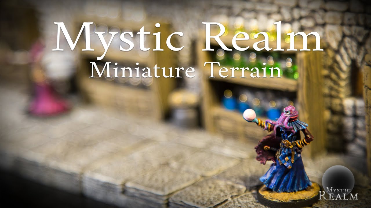Mystic-Realm's Tattered Display Case Miniature Terrain works with ...