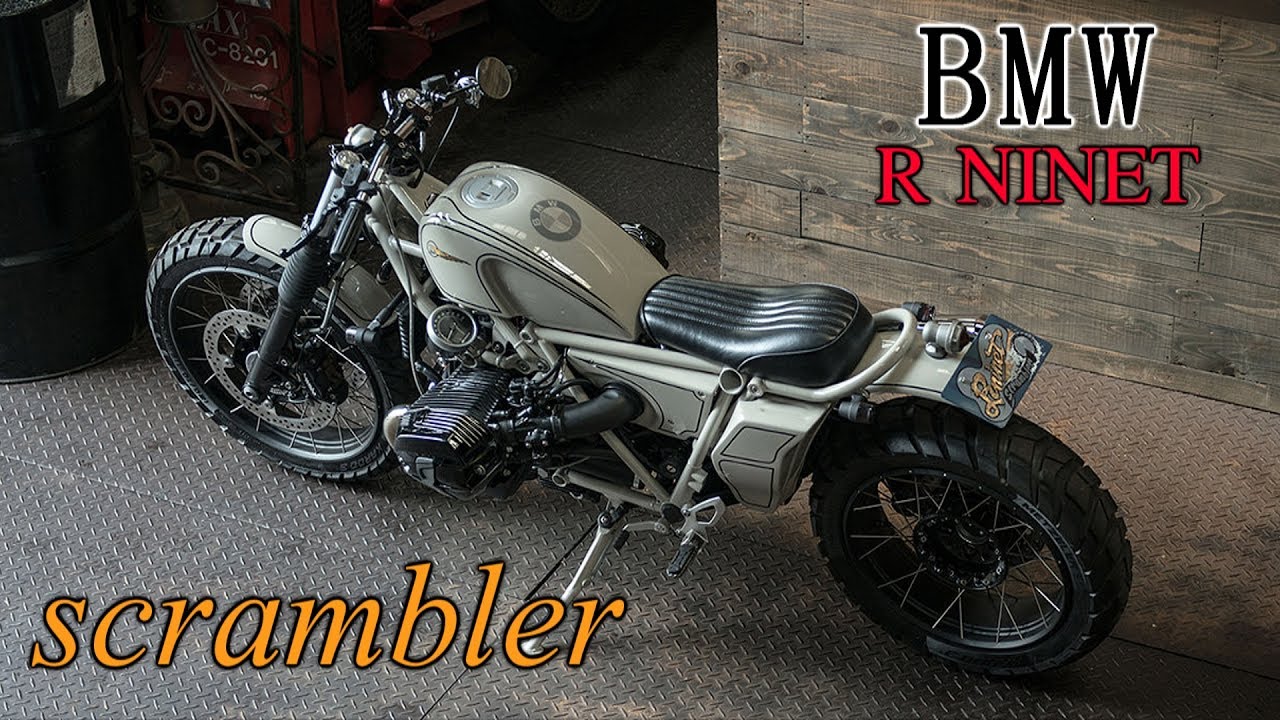 BMW R NINET SCRAMBLER CUSTOM - YouTube