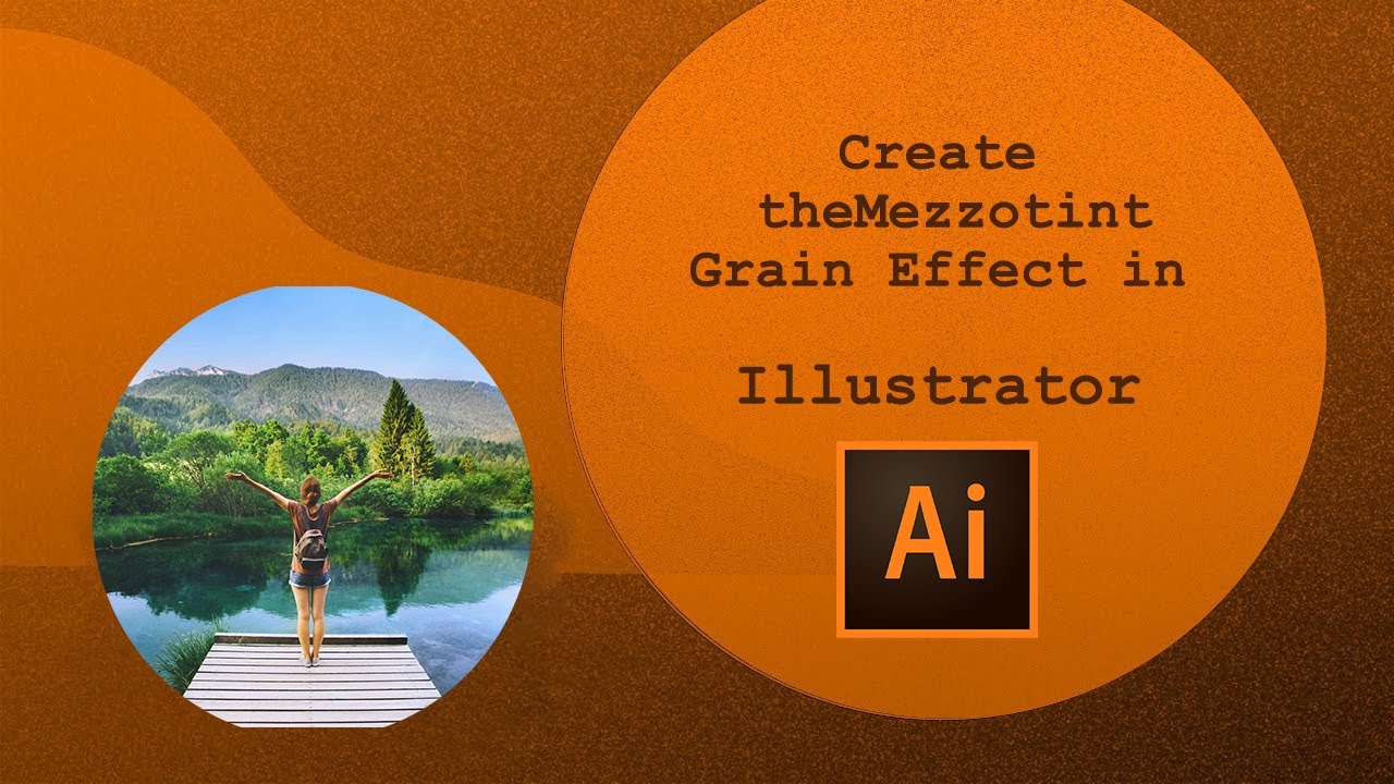 Art Time | How to create the Mezzotint Grain effect in illustrator ...