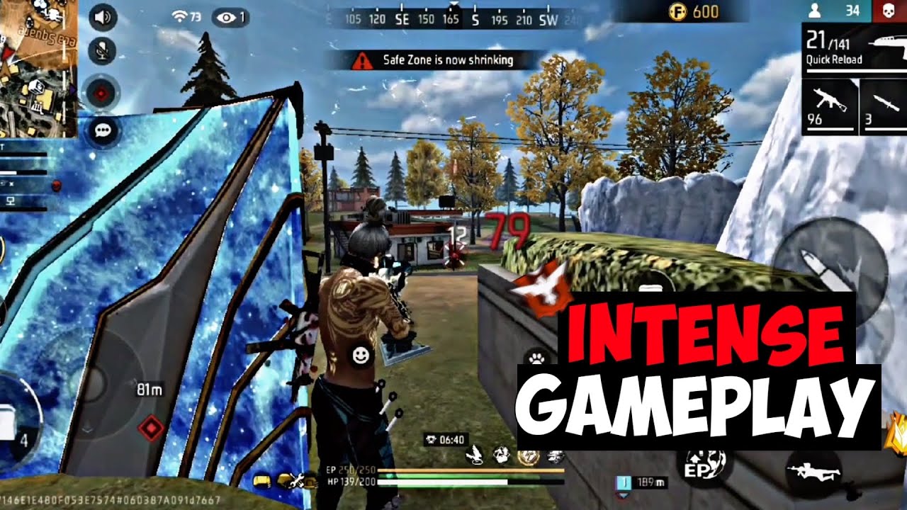 Intense gameplay ( voice reveal ) || Br rank pushing - YouTube