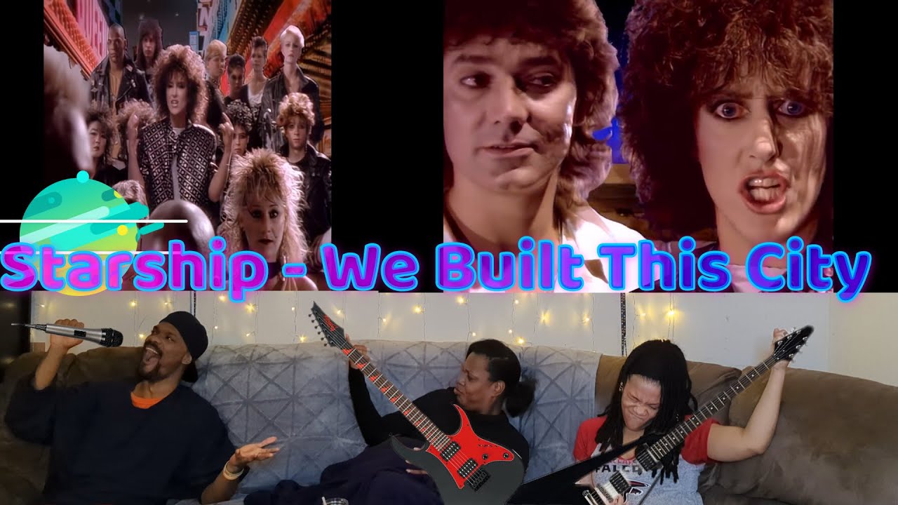 FR: React: Starship - We Built This City (Official Music Video) - YouTube