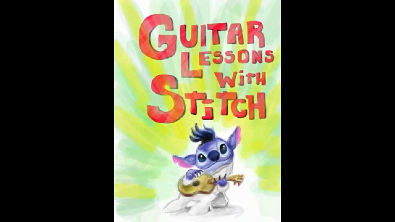 Guitar Lessons with Stitch (Drawing) - YouTube