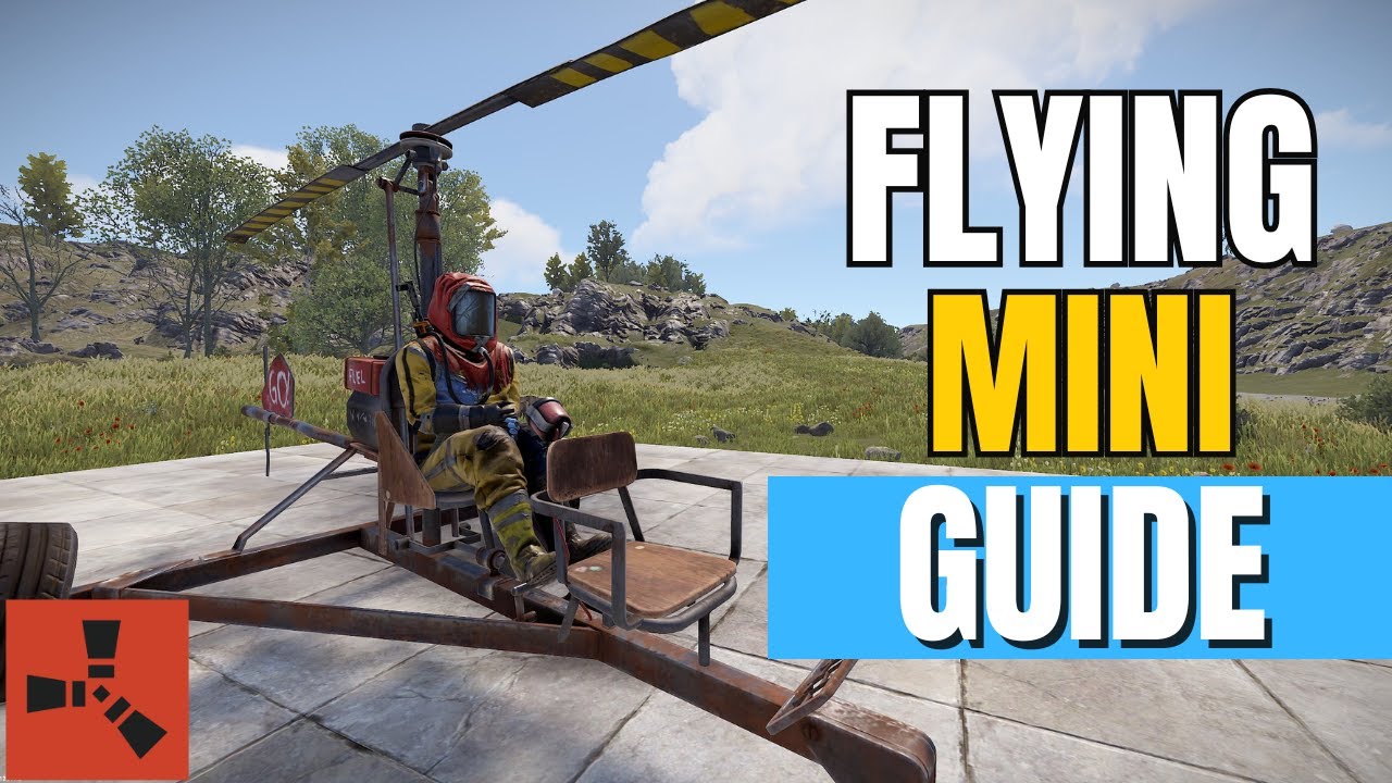 Rust - How to Fly a Minicopter - YouTube