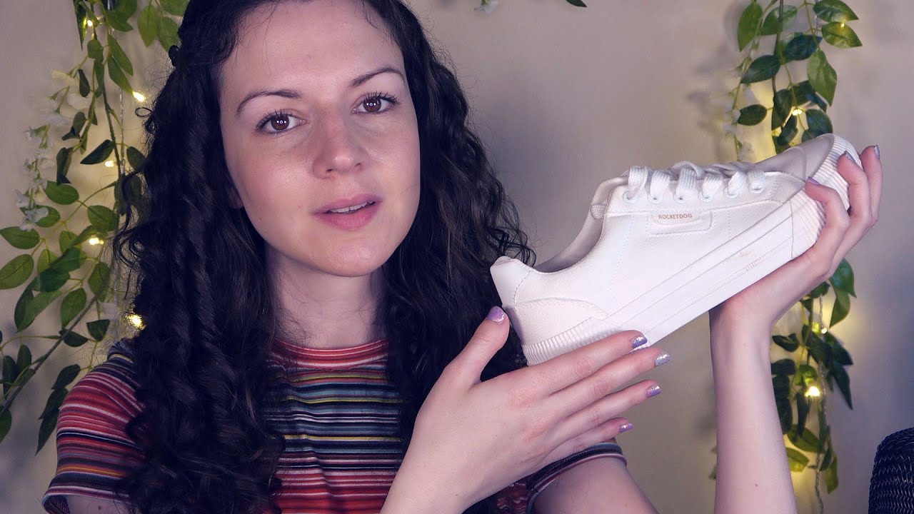 ASMR Shoe Collection - Tapping, Scratching, Whispered - YouTube