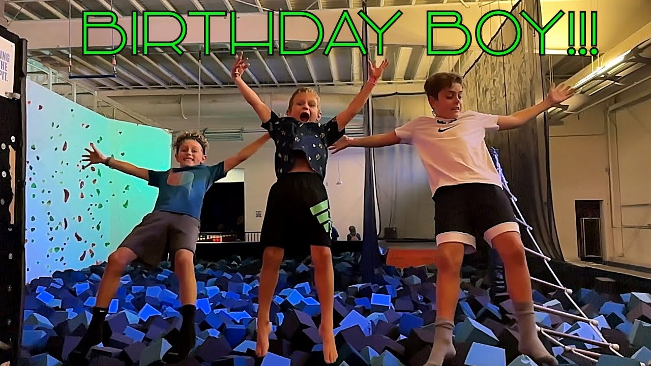 Birthday Party at the Rush Funplex! - YouTube