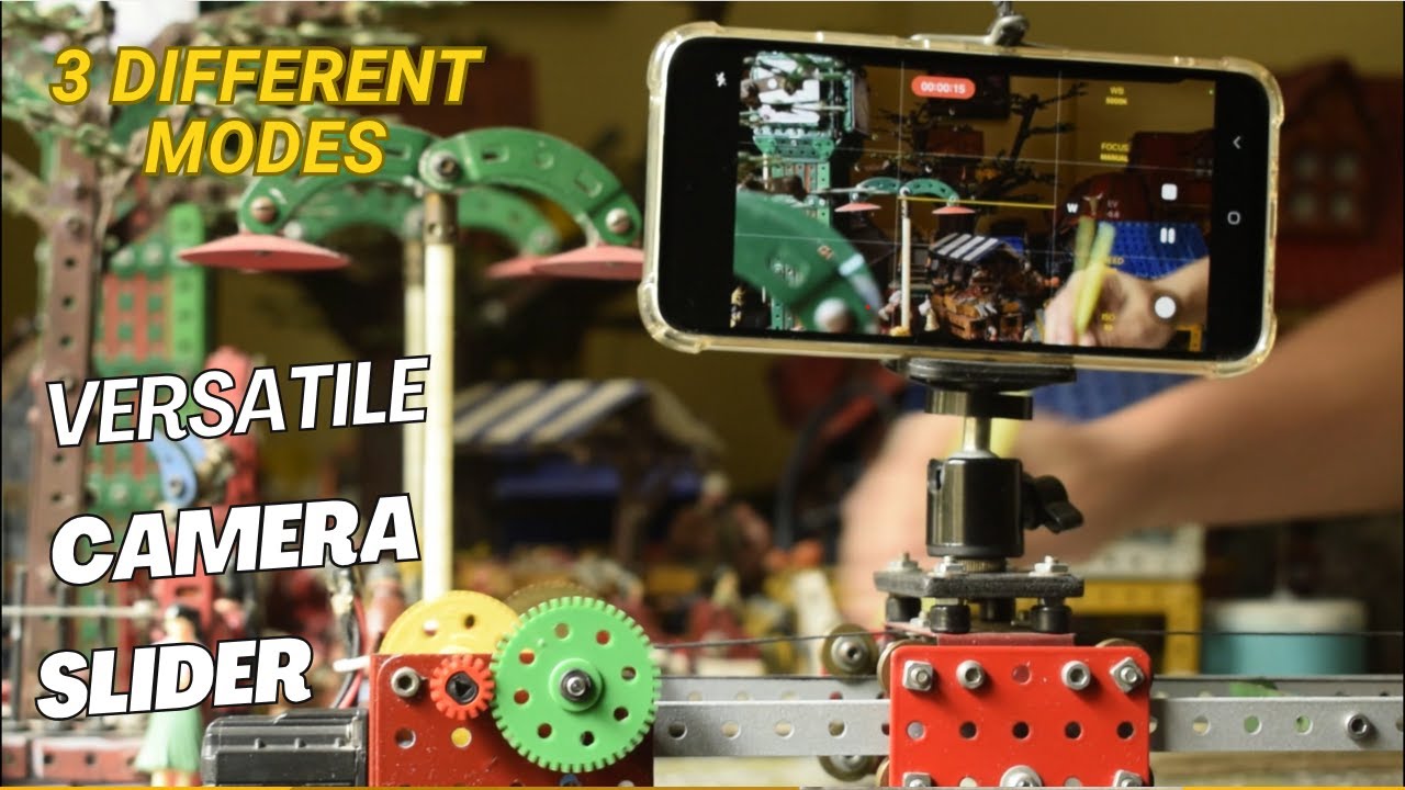 DIY Motorized Camera Slider | Smooth B-Roll, Cinematic Shots ...