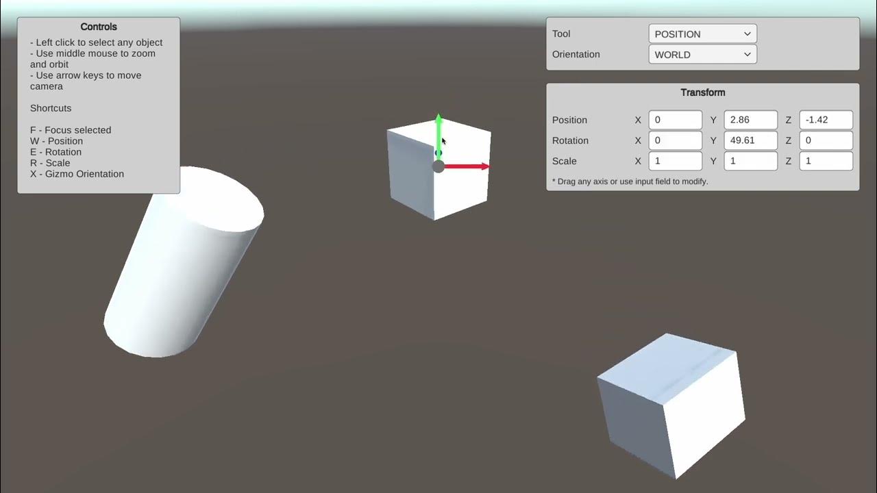 Runtime Transform Gizmo - YouTube