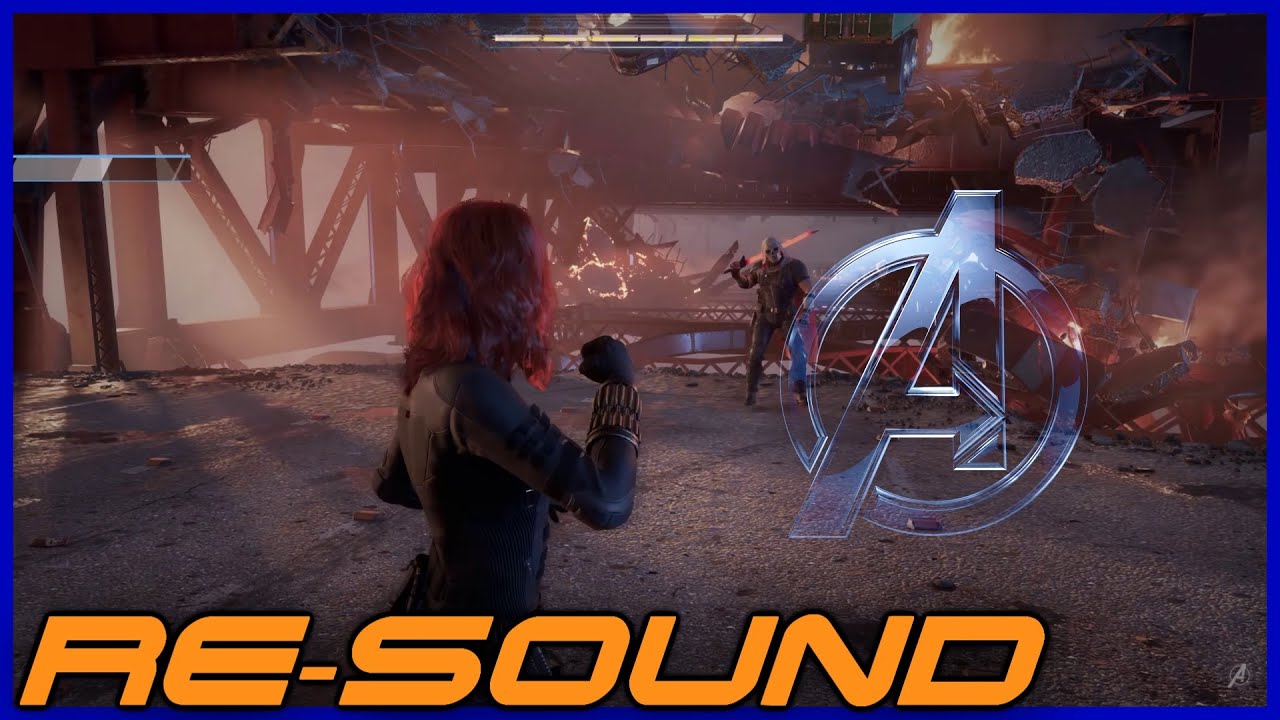 Marvel's Avengers A-Day [Black Widow] vs Taskmaster Boss Fight Gameplay ...