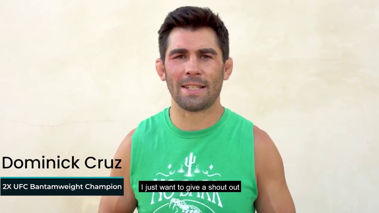 Dominick Cruz Giving a Testimony about Andre Galvão and Atos - YouTube