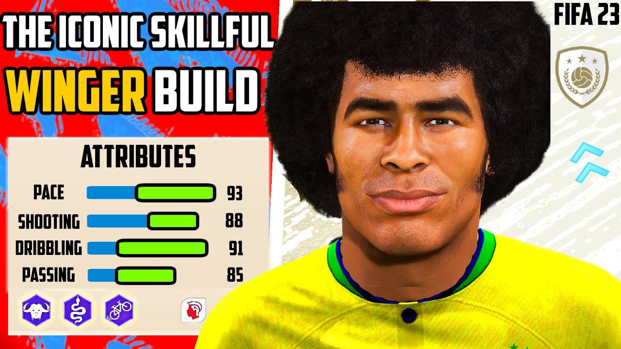 THE MOST *ICONIC* SKILLFUL WINGER BUILD ON FIFA 23 PRO CLUBS ⚡🐐 ...