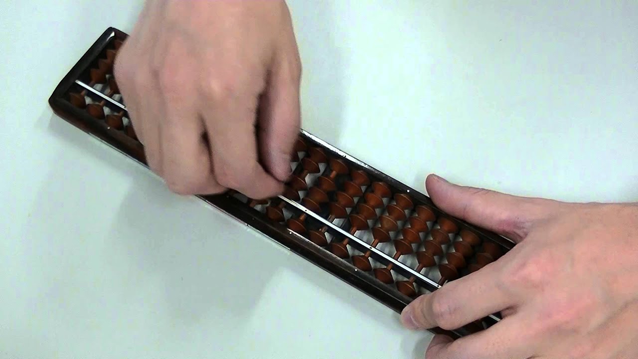 abacus finger movement - YouTube