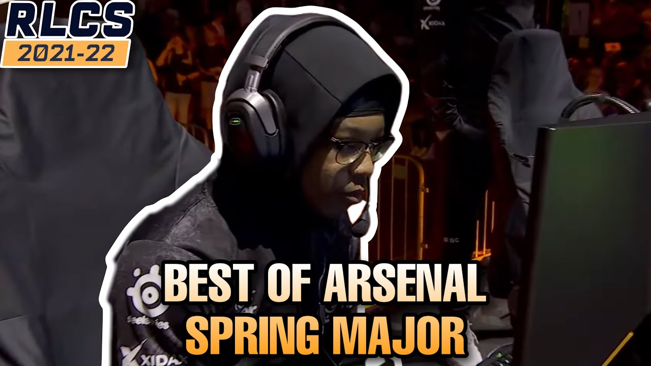 Best of Arsenal Spring Major RLCS 2021-2022 (All Goals) - YouTube