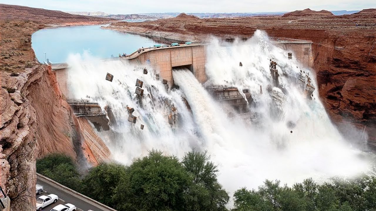 Massive Dam Failures Caught on Camera - YouTube