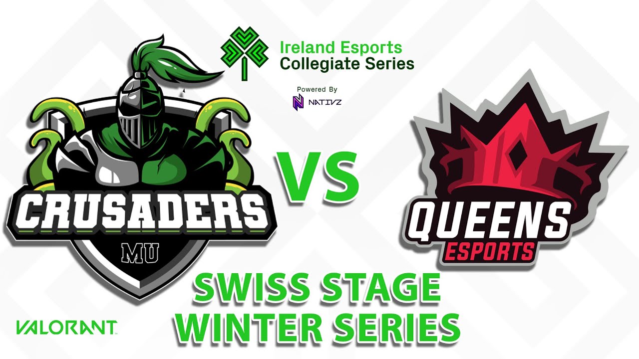 MU Crusaders v QUBonkers | VALORANT Swiss Stage | Ireland Collegiate ...