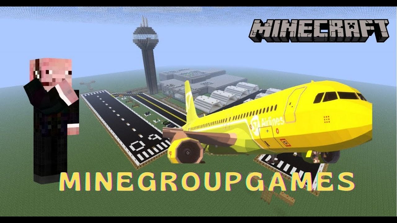 "Voando Alto: Explorando o Mod de Avião no Minecraft" - YouTube