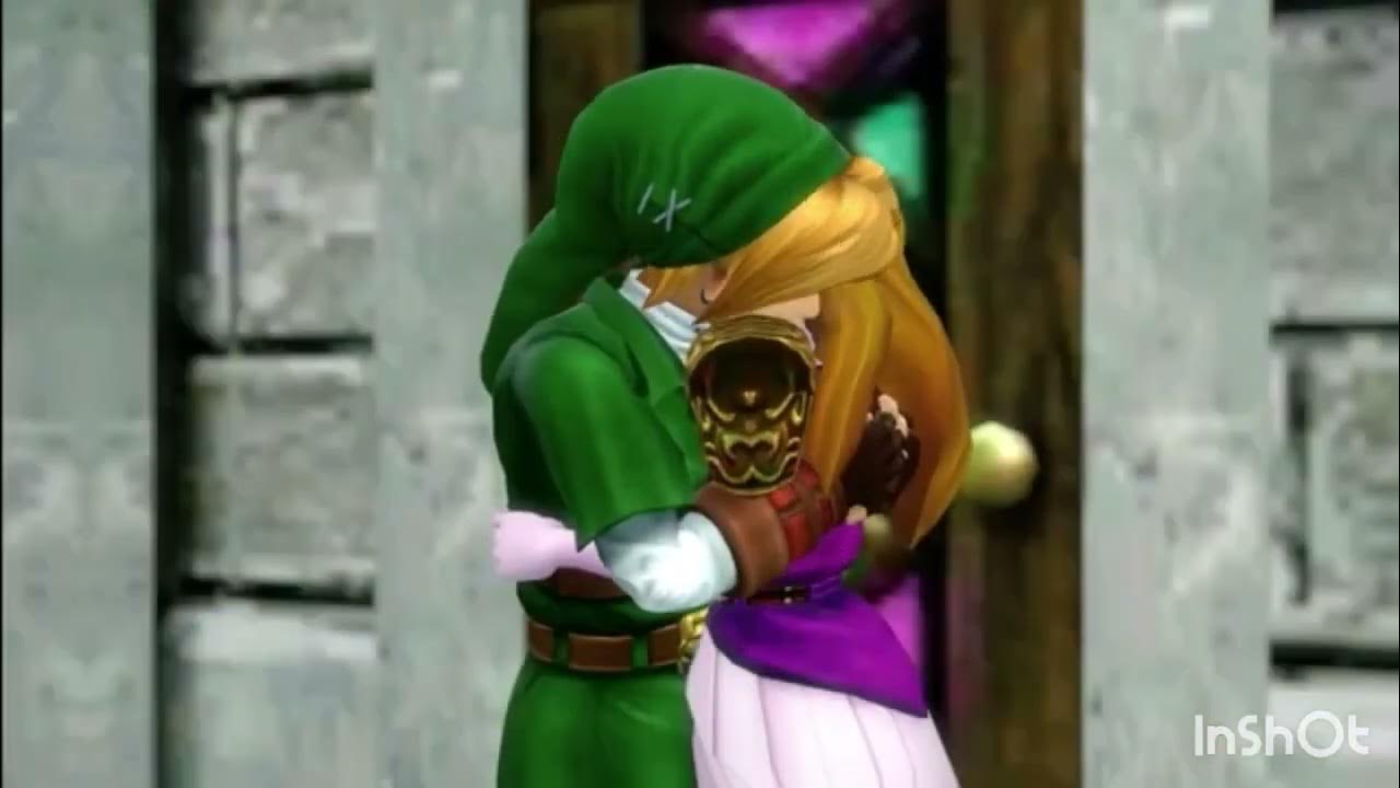 Link And Zelda First Kiss Youtube