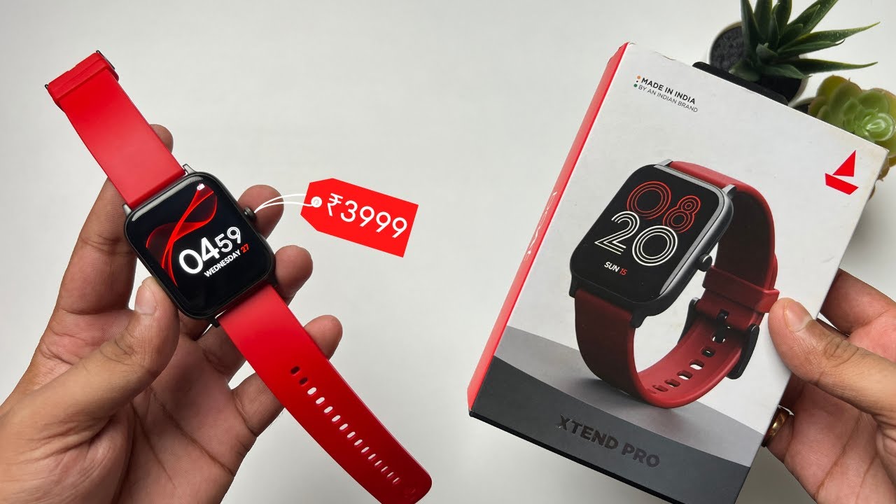 boAt Xtend Pro Unboxing & Review 🔥 Best AMOLED Screen & Bluetooth ...