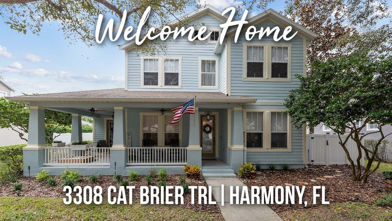 Homes for Sale in Harmony Florida | Home for Sale at 3308 Cat Brier Trl ...