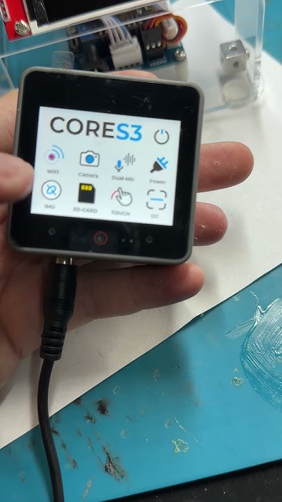 M5stack core S3 para desenvolvimento - YouTube