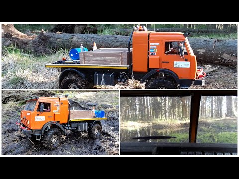 RC Truck KAMAZ 4911 «Extreme» 4x4. RC offroad.