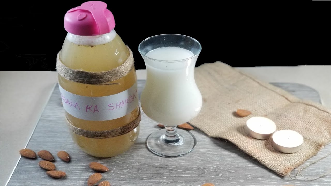 Badam Ka Sharbat | How To Make Badam Ka Sharbat At Home With Easy ...