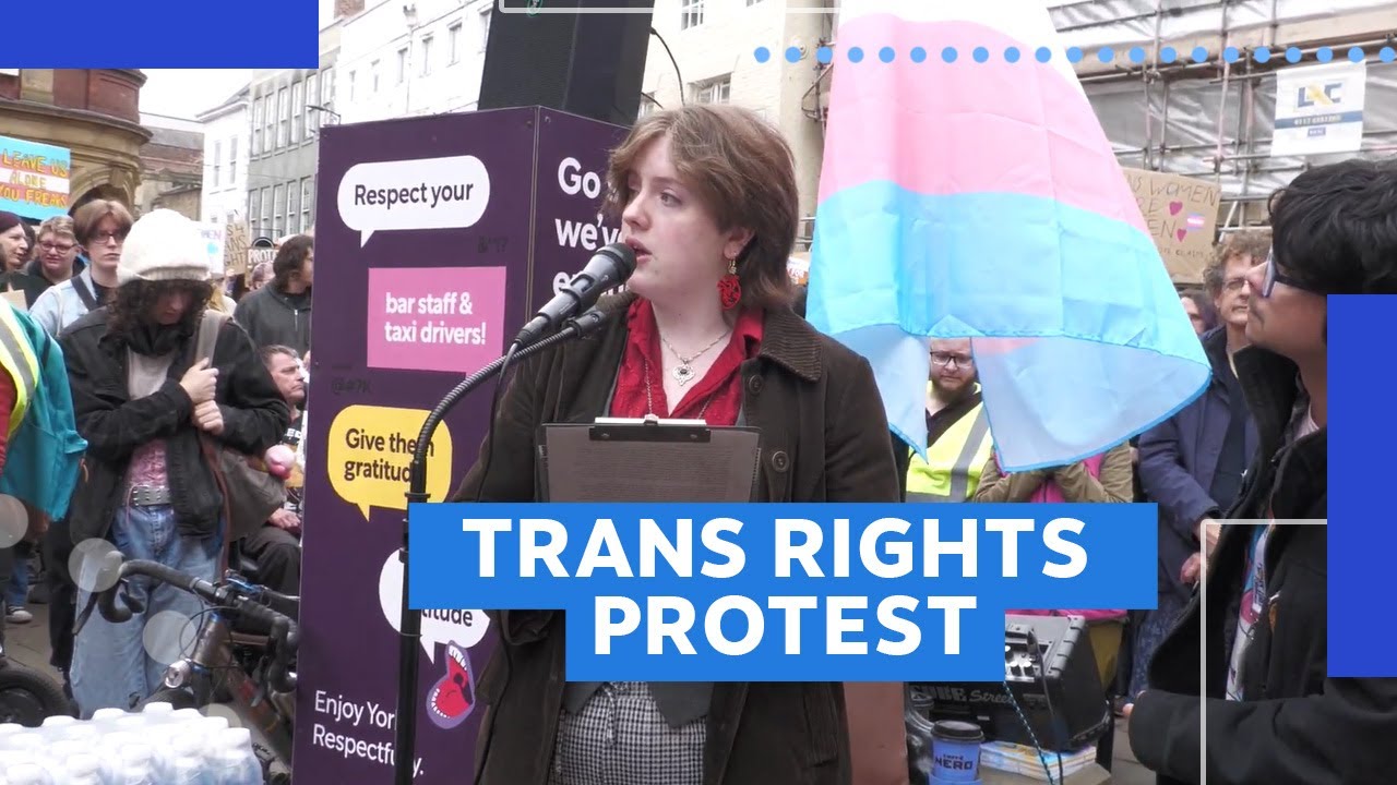 Trans Rights Protest 2025 | YSTV Reports - YouTube